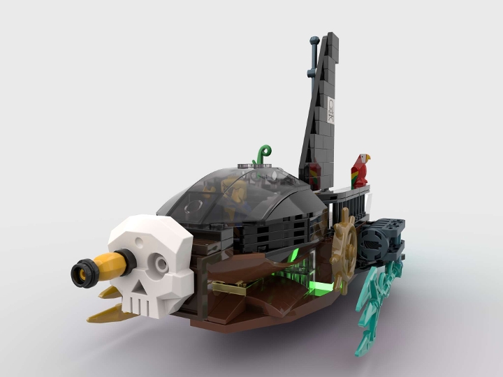 A real Space-Ship from BrickLink Studio [BrickLink]