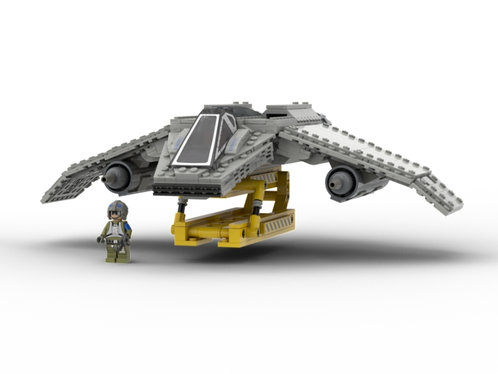 V-Wing Airspeeder from BrickLink Studio [BrickLink]