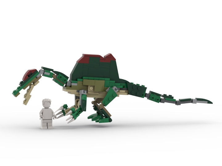 Spinosaurus from BrickLink Studio [BrickLink]