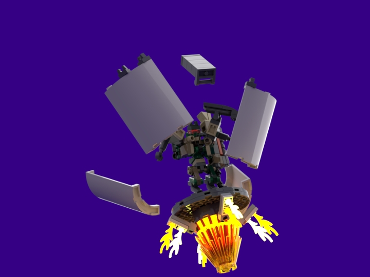 frog drop pod from BrickLink Studio [BrickLink]