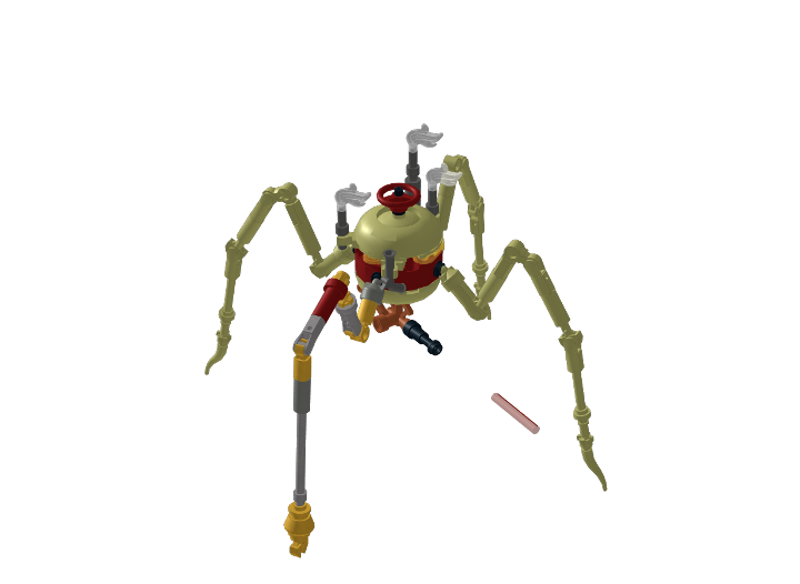 Pikmin - Man at Legs from BrickLink Studio [BrickLink]