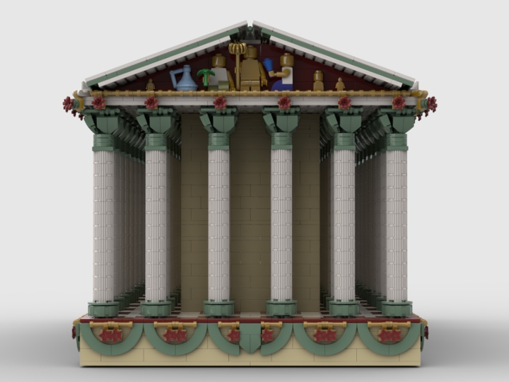 Tempio di Apolloni from BrickLink Studio [BrickLink]