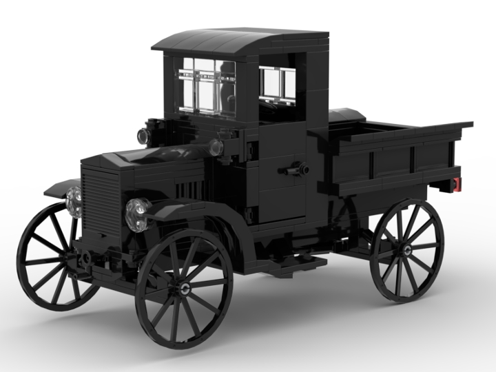 1919 Model TT from BrickLink Studio [BrickLink]