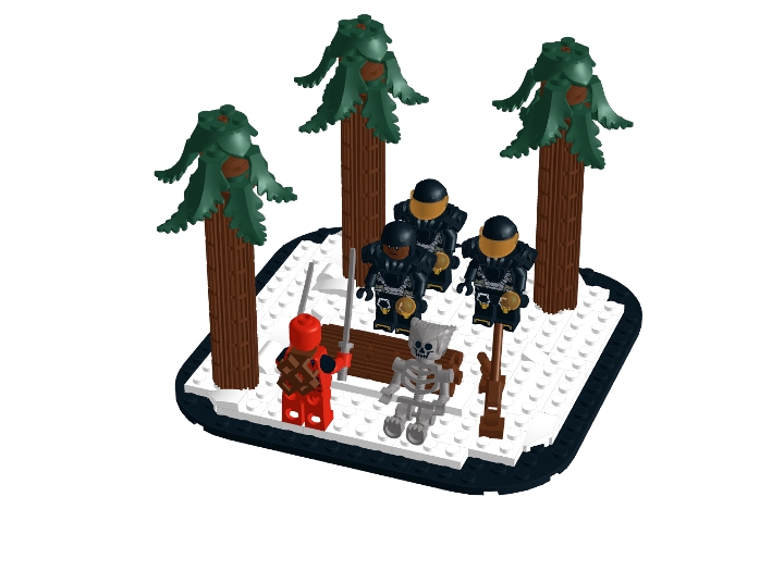 Deadpool and Wolverine Opening Scene from BrickLink Studio [BrickLink]