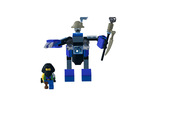 Retro Pirate Mech from BrickLink Studio [BrickLink]