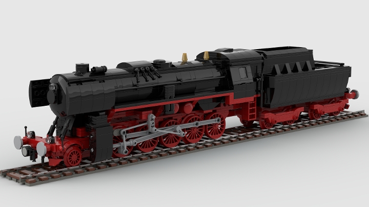 DRB Class 52 from BrickLink Studio [BrickLink]