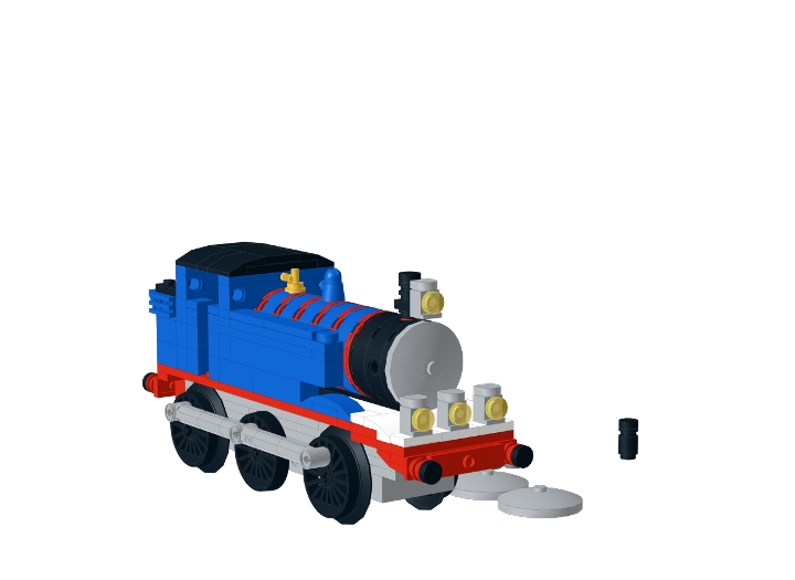Thomas the tank engine from BrickLink Studio [BrickLink]