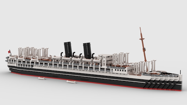RMS Mooltan from BrickLink Studio [BrickLink]