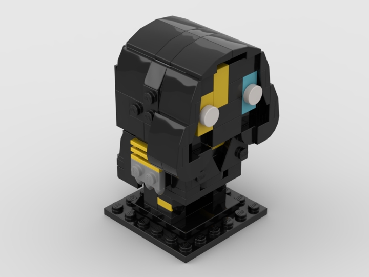 Phantom Lightning Assassin Brickheadz from BrickLink Studio [BrickLink]