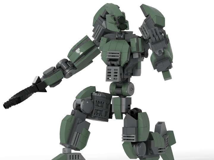 XenoMech from BrickLink Studio [BrickLink]