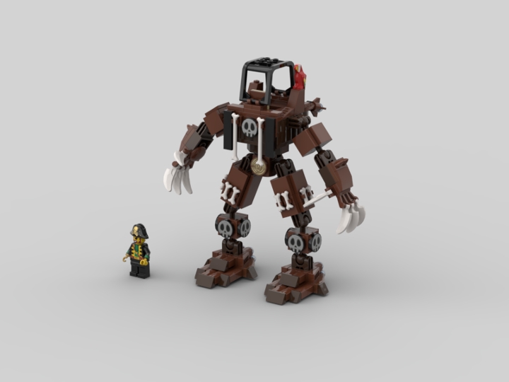 Pirate Captain Mech from BrickLink Studio [BrickLink]