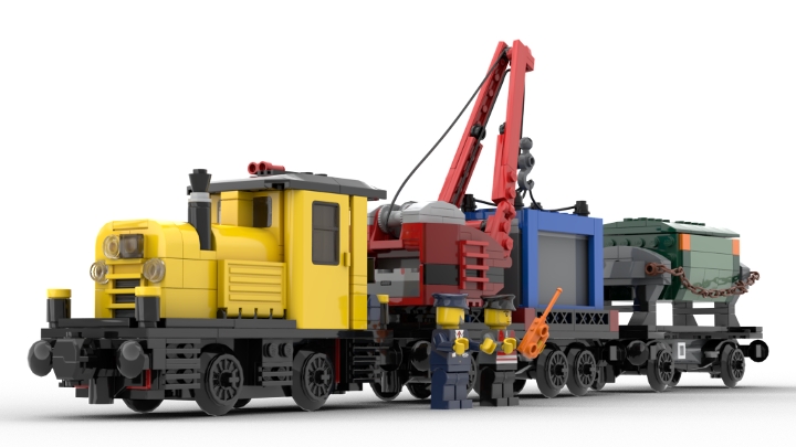 Tiny Tough Train from BrickLink Studio [BrickLink]