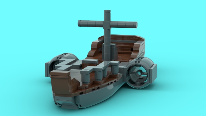Space Pirate Ship from BrickLink Studio [BrickLink]