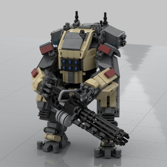 Legion from Titanfall 2 from BrickLink Studio [BrickLink]