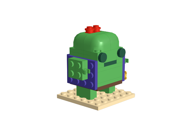 Spike Brickheadz from BrickLink Studio [BrickLink]