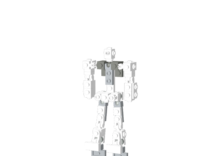 Simple Mecha Frame from BrickLink Studio [BrickLink]