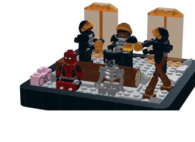 Deathpool and Wolverine: Opening Diorama from BrickLink Studio [BrickLink]
