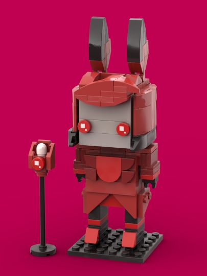 Alastor Brickheadz from BrickLink Studio [BrickLink]