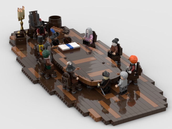 Brethren Court - Pirates of the Caribbean from BrickLink Studio [BrickLink]