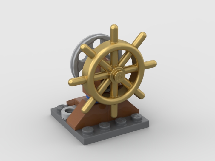 Big Wheel - Pirates Of The Caribbean Lego Game from BrickLink Studio ...