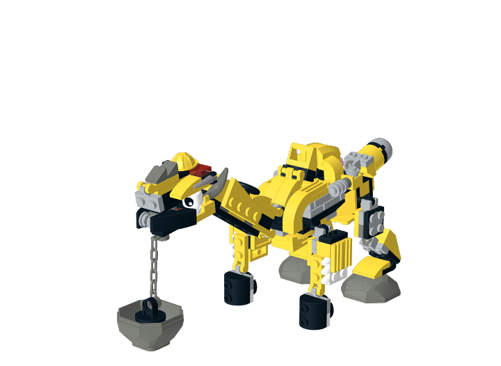 Mixels Weldos Kirin from BrickLink Studio [BrickLink]