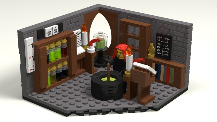 Potions Room from BrickLink Studio [BrickLink]