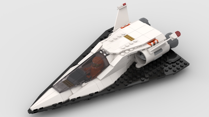space jet from BrickLink Studio [BrickLink]