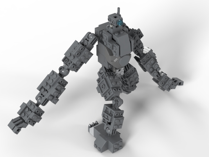 Sylv's Mech Frame from BrickLink Studio [BrickLink]