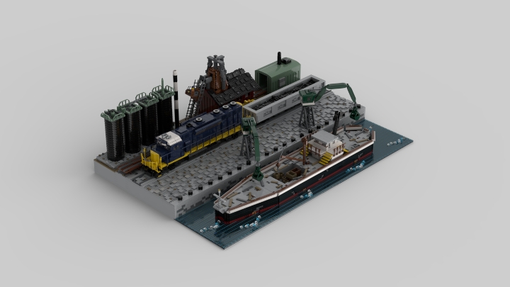 Steel Mill from BrickLink Studio [BrickLink]