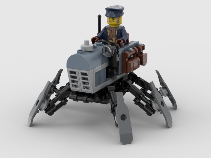 Skitter MK-1 from BrickLink Studio [BrickLink]