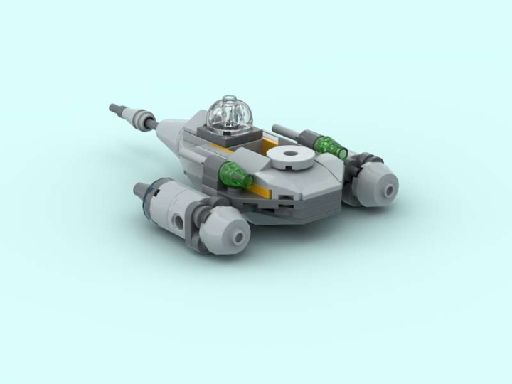 Mando N-1 Starfighter Microfighter from BrickLink Studio [BrickLink]