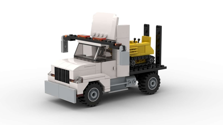 Modular Home Transport Tractor from BrickLink Studio [BrickLink]