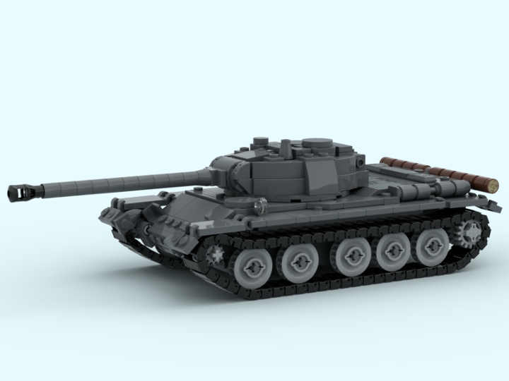 T-44-122 Video Game Style from BrickLink Studio [BrickLink]