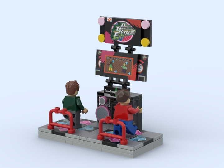 DDR Machine from BrickLink Studio [BrickLink]