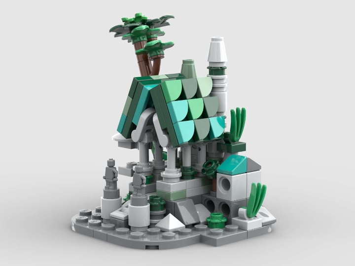 Mini Lost City from BrickLink Studio [BrickLink]