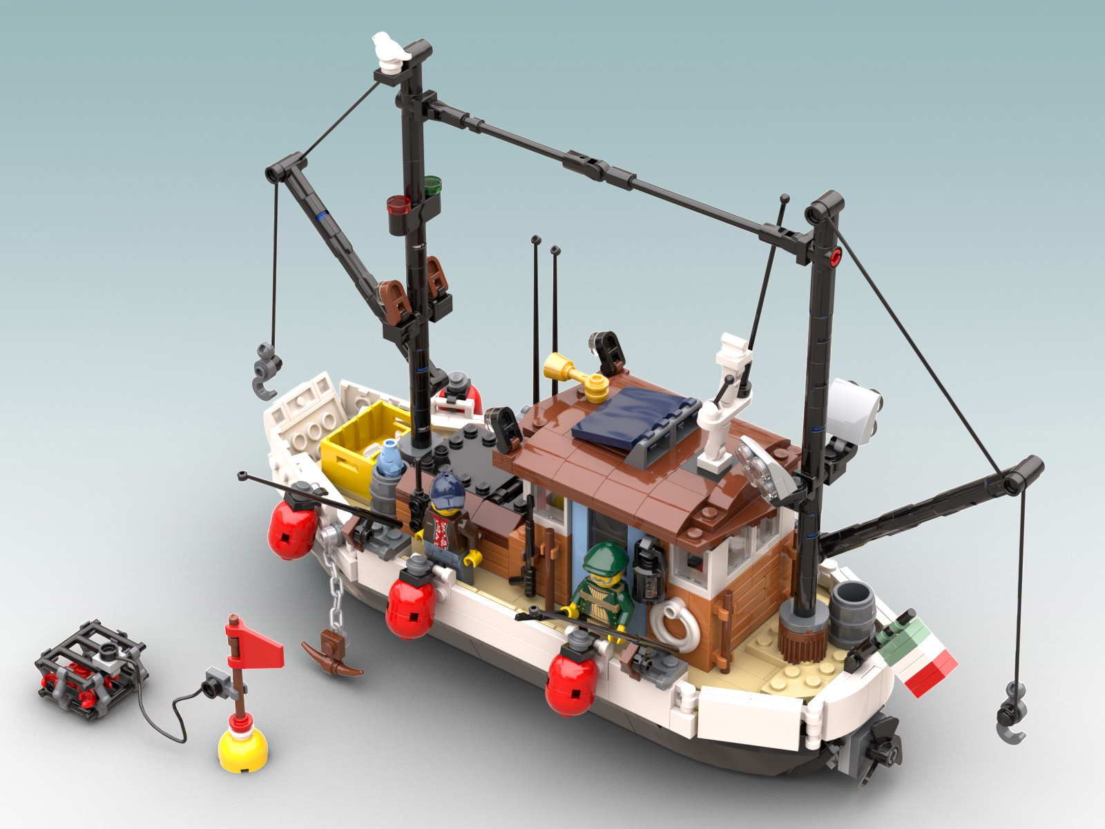 [Fishing Boat] [BrickLink]