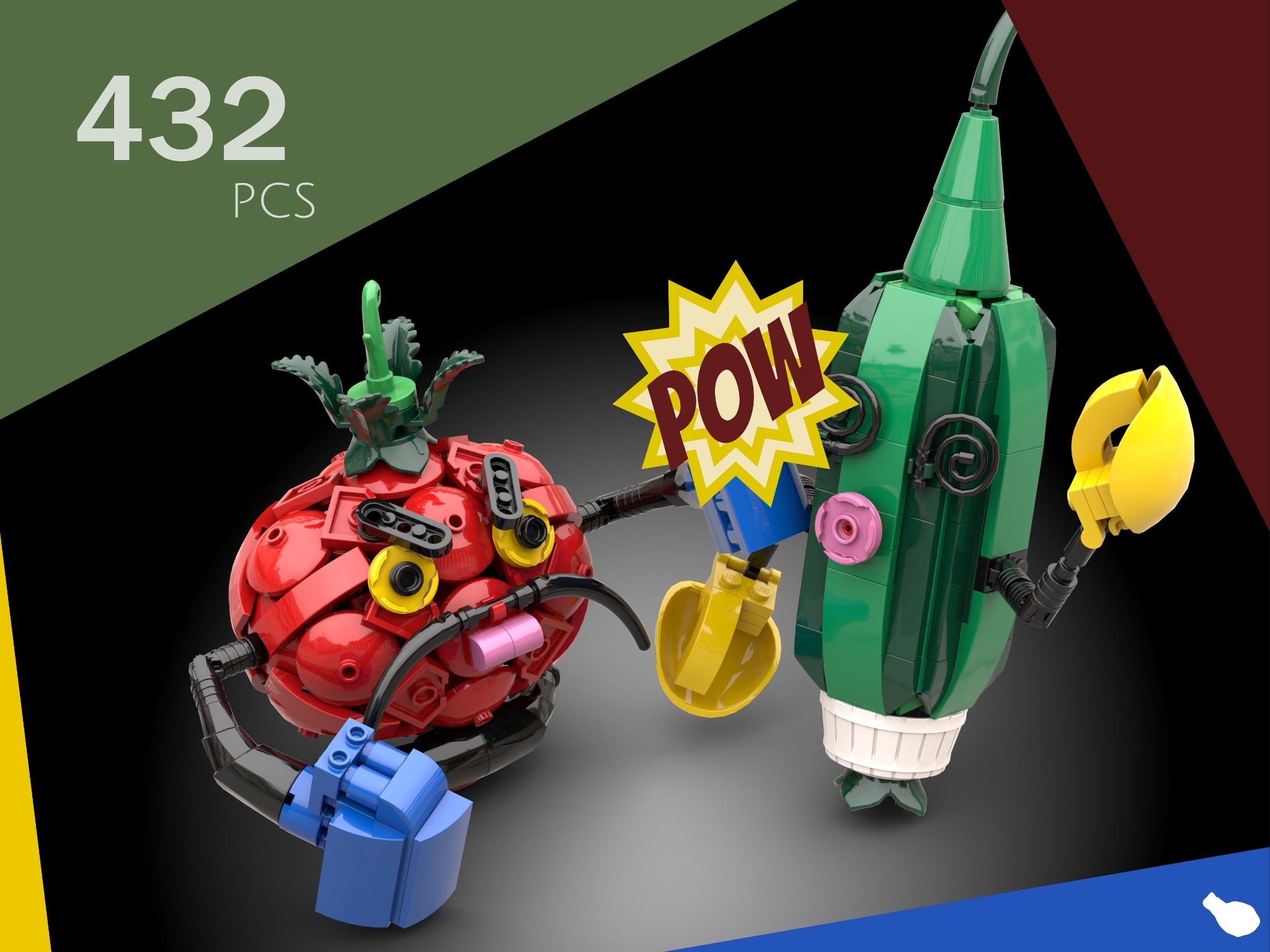 [Tomato vs. Cucumber] [BrickLink]