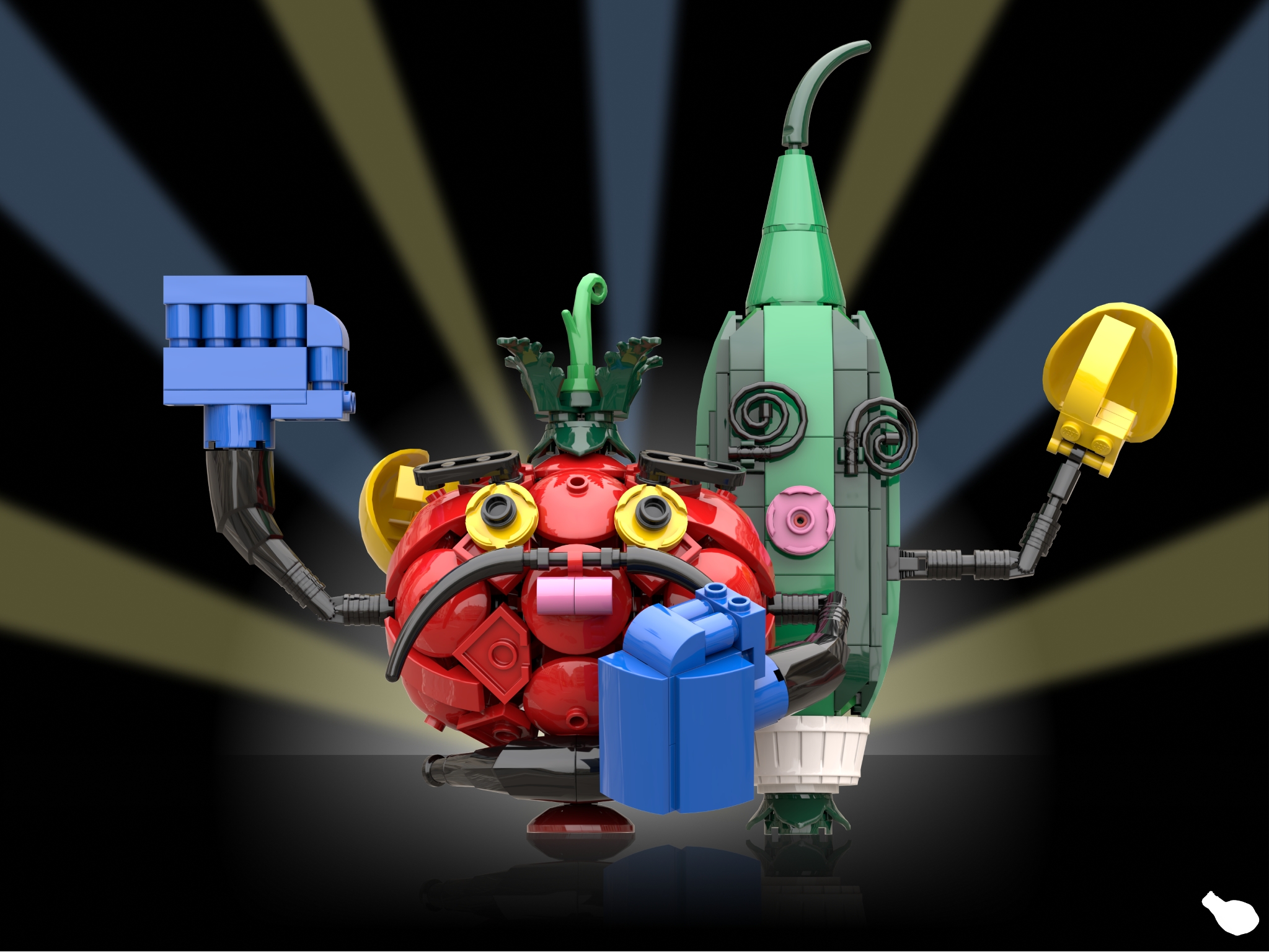 [Tomato vs. Cucumber] [BrickLink]