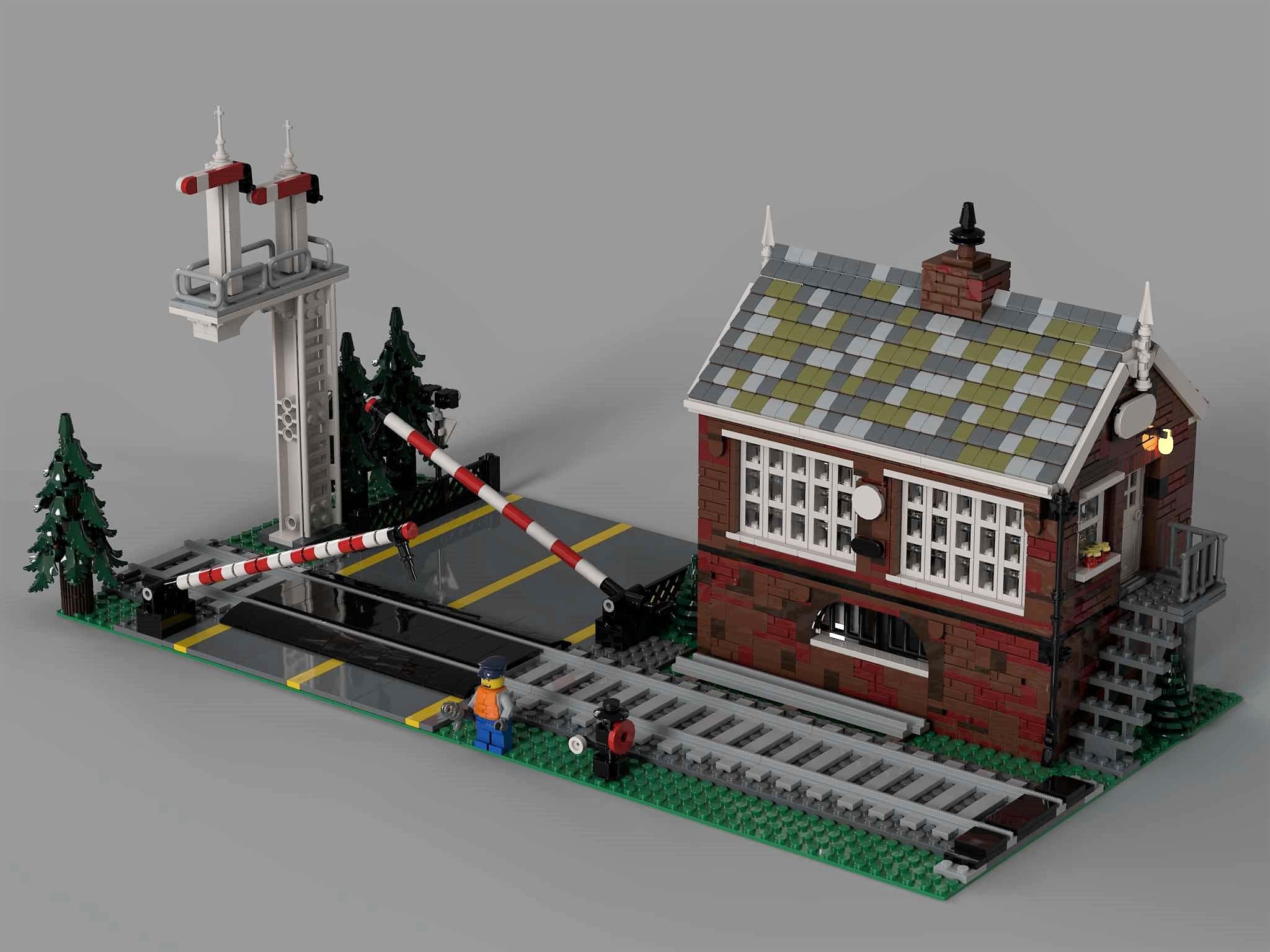 [Railway Crossing] [BrickLink]