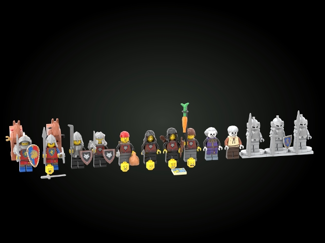 [The Abandoned Castle] [BrickLink]