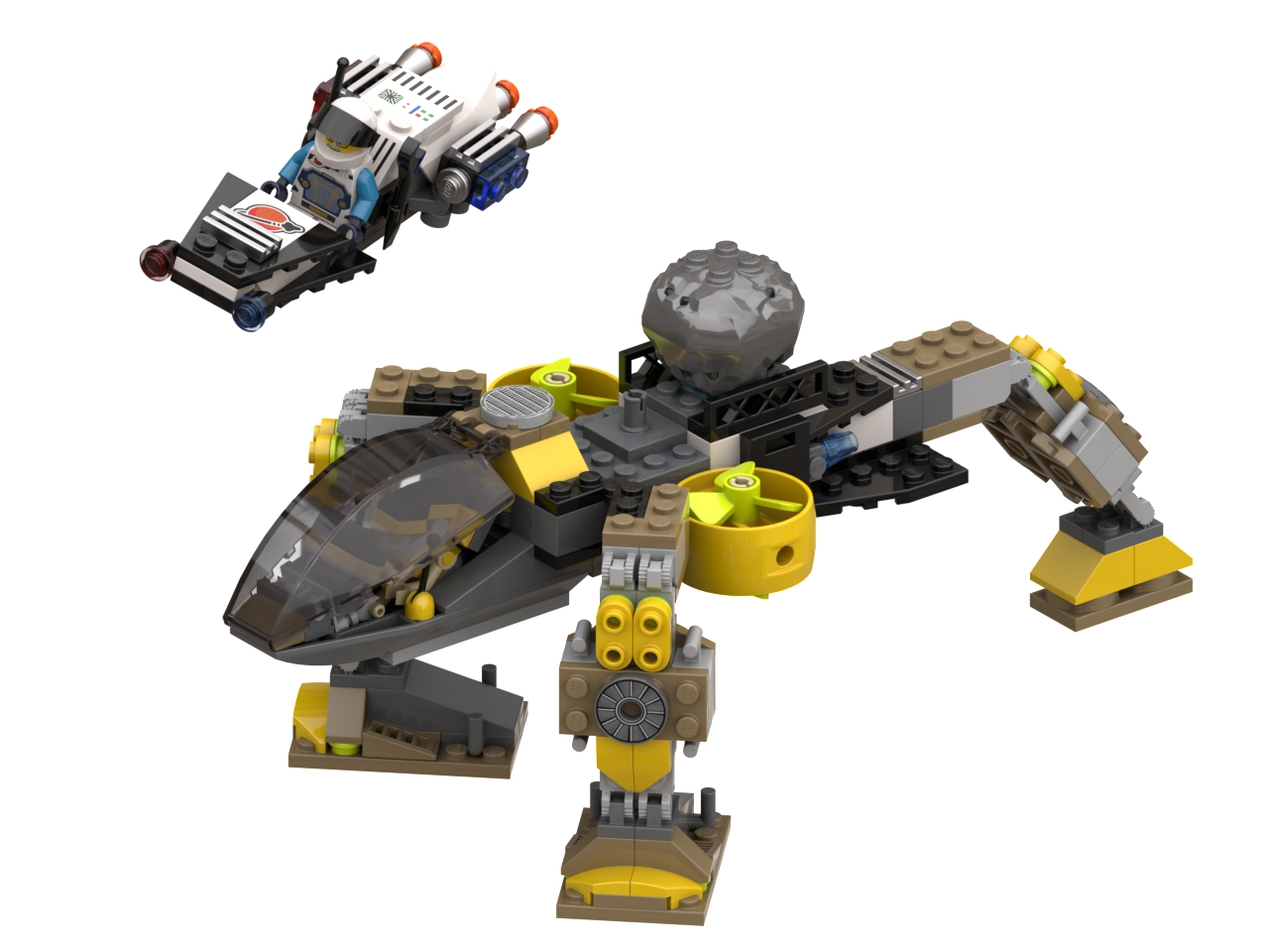 [Martian Tri Master] [BrickLink]