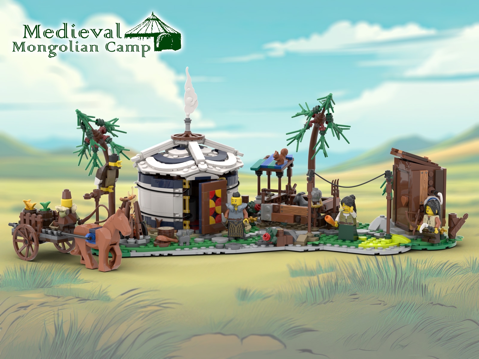 [Medieval Mongolian Camp] [BrickLink]