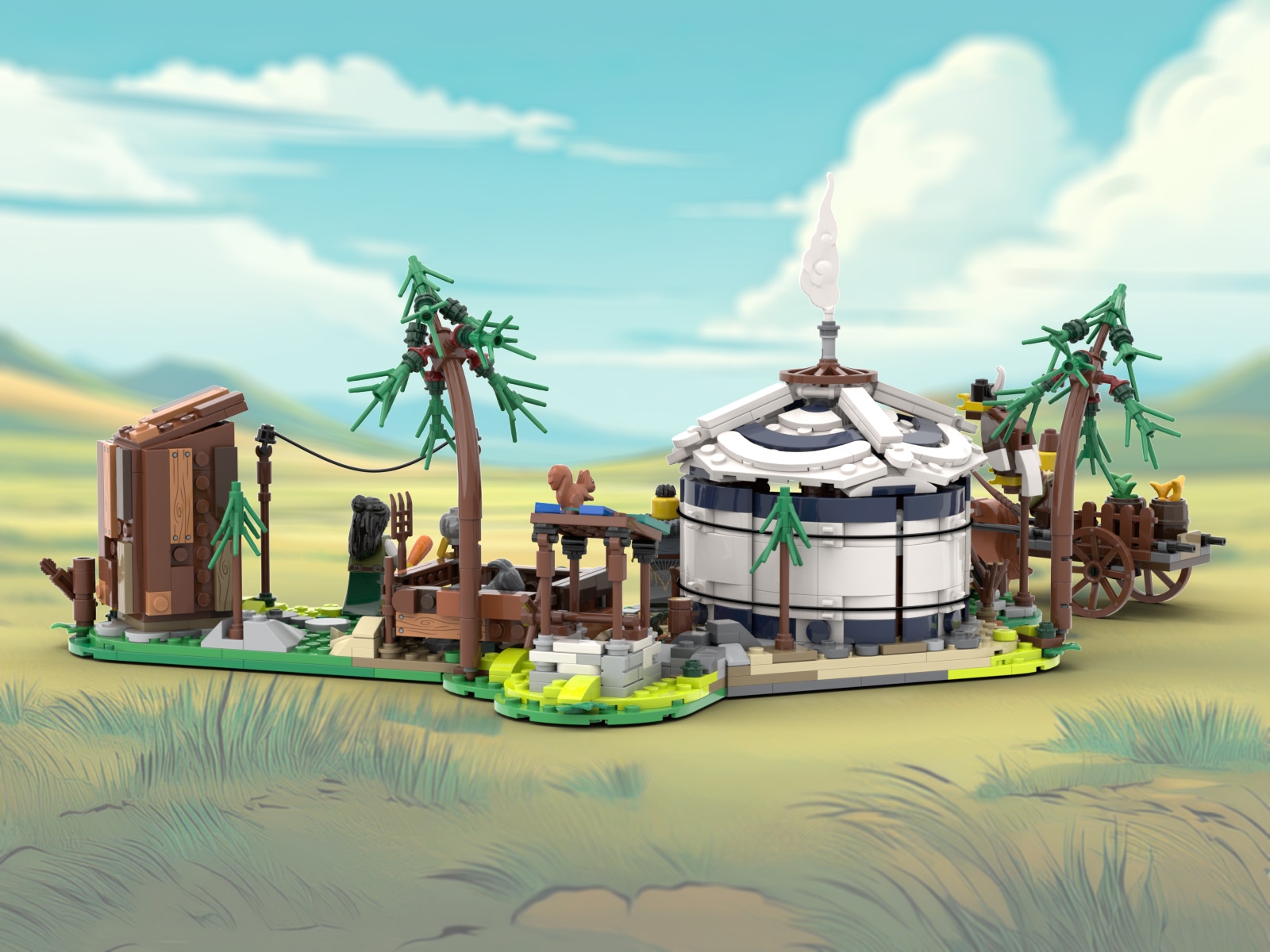 [Medieval Mongolian Camp] [BrickLink]