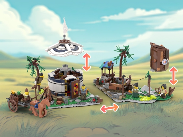 [Medieval Mongolian Camp] [BrickLink]