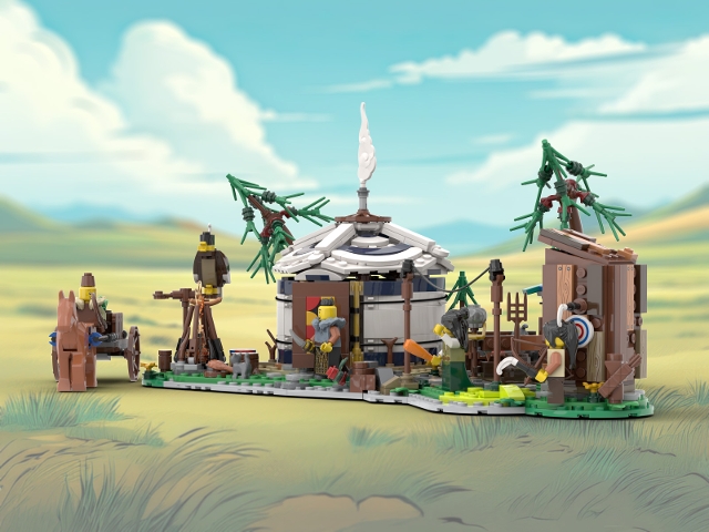 [Medieval Mongolian Camp] [BrickLink]