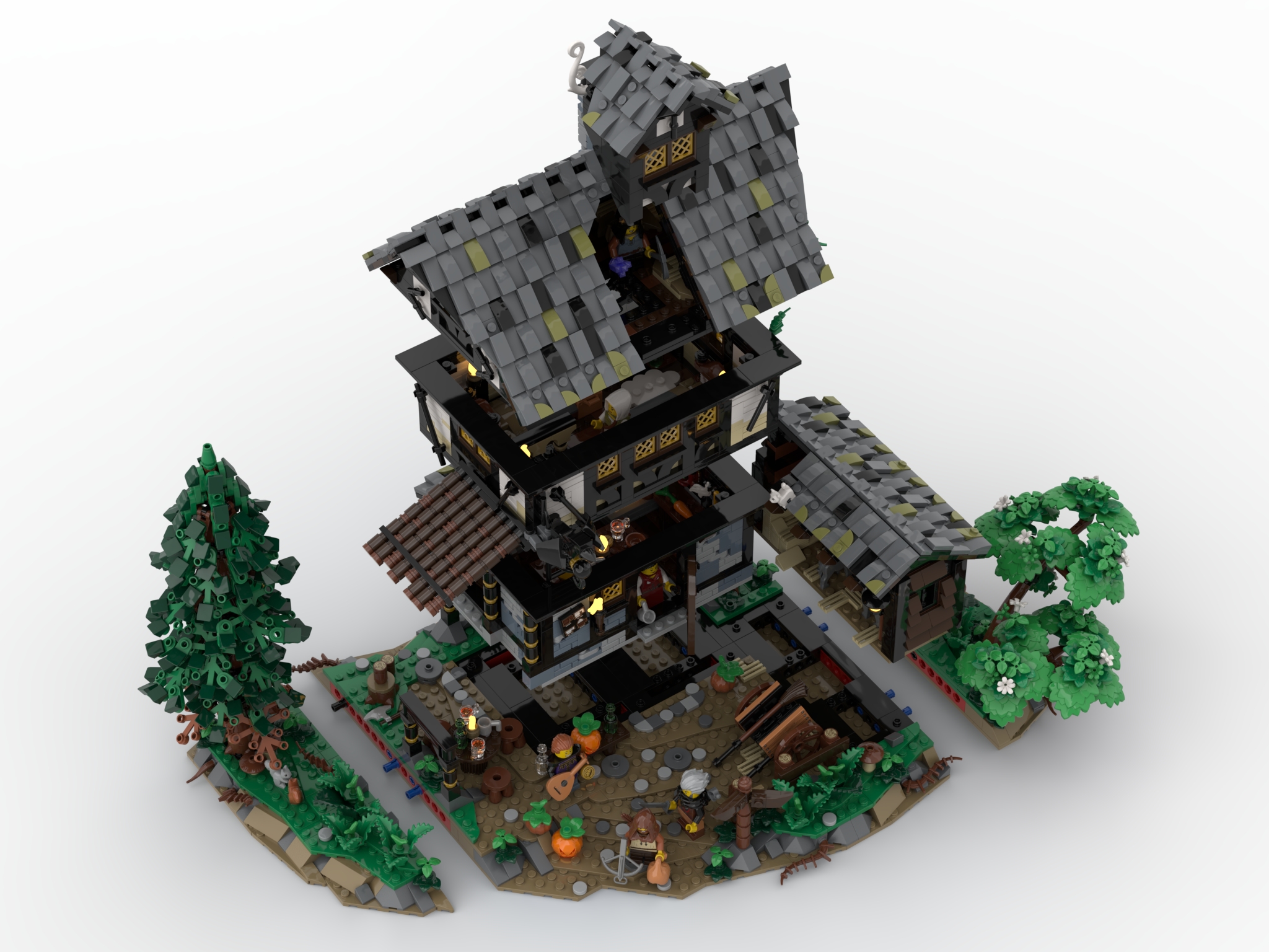 [The Ragged Crow Inn] [BrickLink]