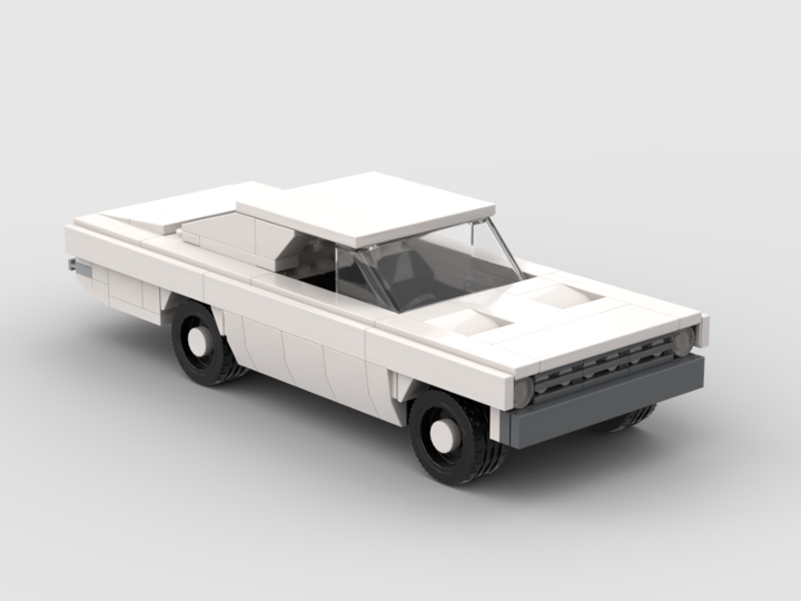 Custom Muscle Car from BrickLink Studio [BrickLink]