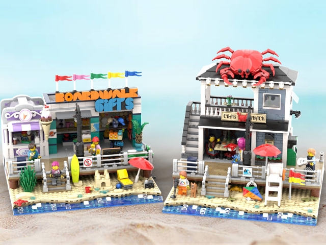 [Beach and Boardwalk] [BrickLink]