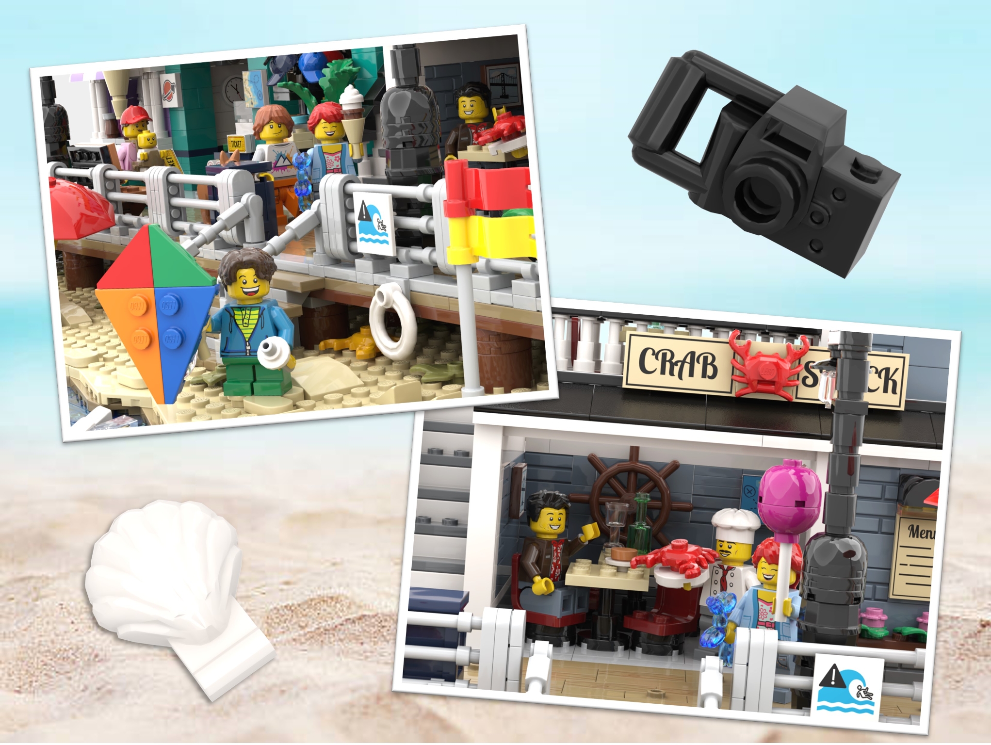 [Beach and Boardwalk] [BrickLink]