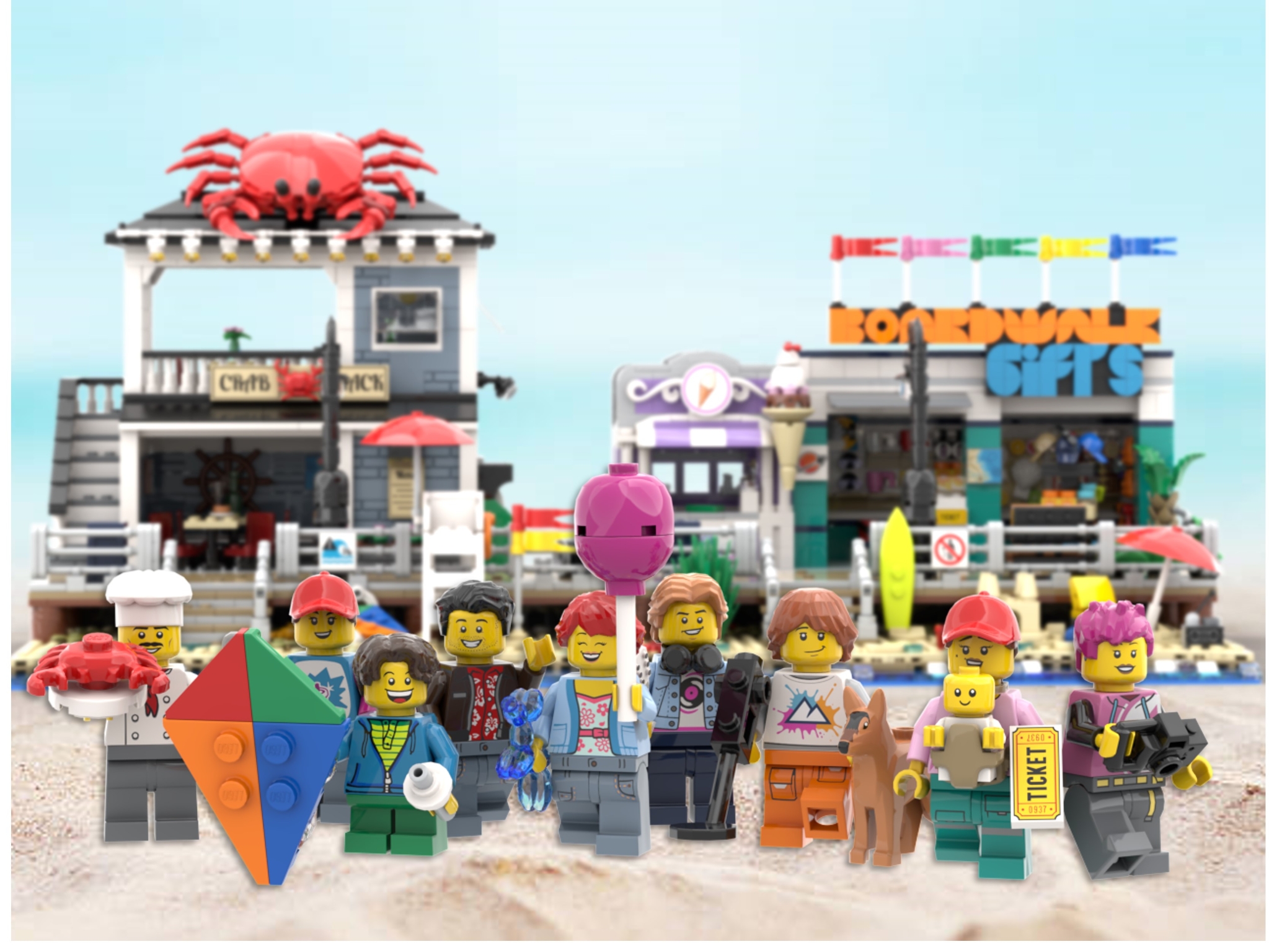 [Beach and Boardwalk] [BrickLink]